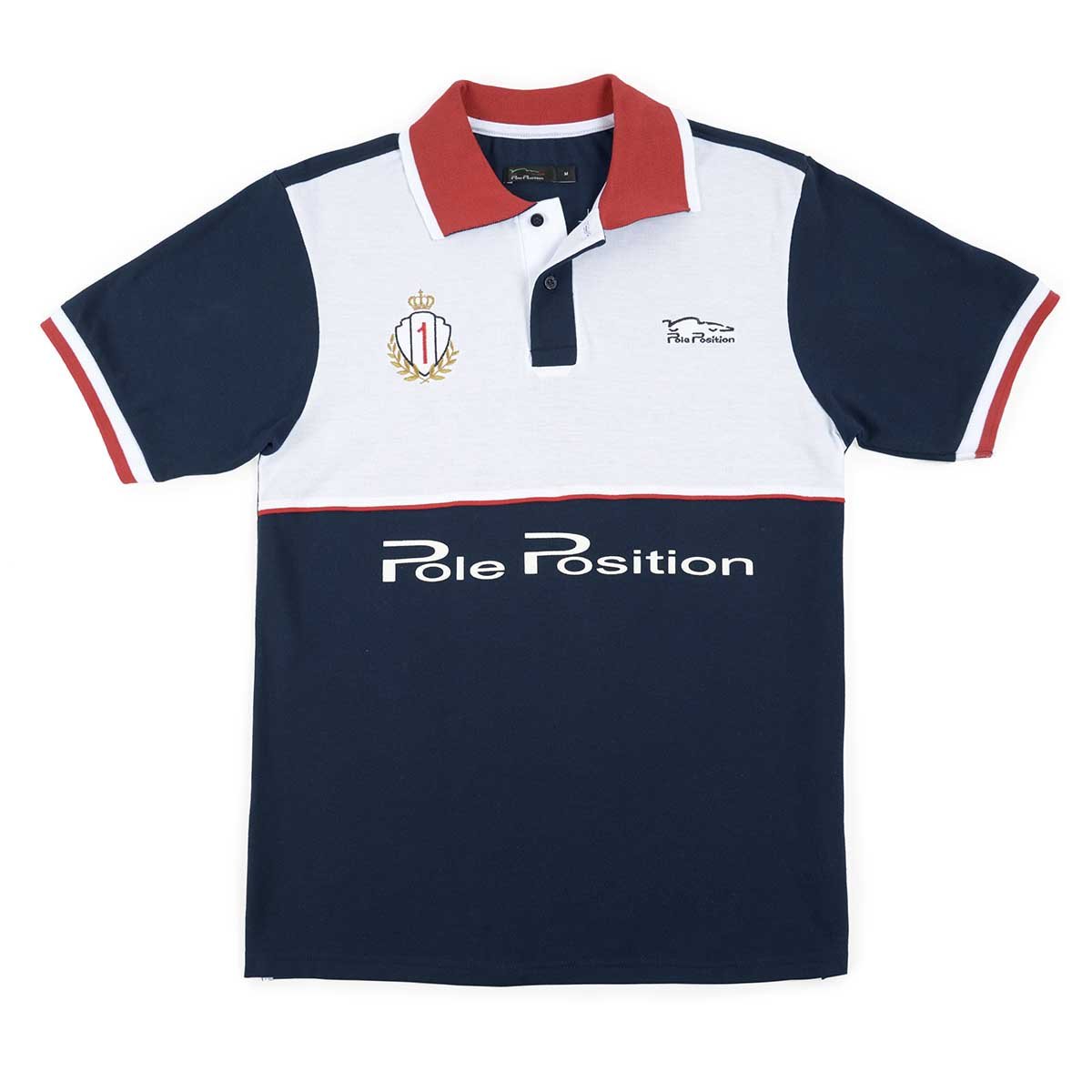 Polo London Azul Combinado para Caballero Pole Position