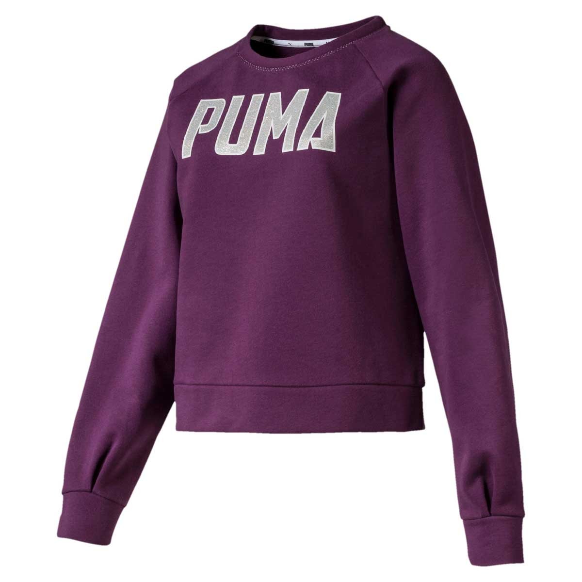 Sudadera Morada Casual Puma para Dama