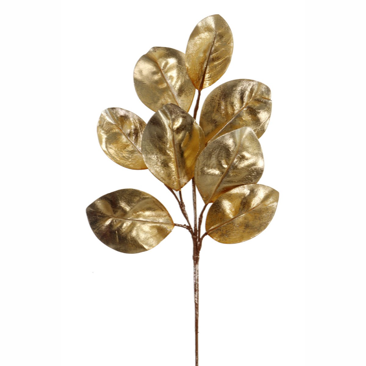 Vara con Hojas de Magnolia Dorada Lottus