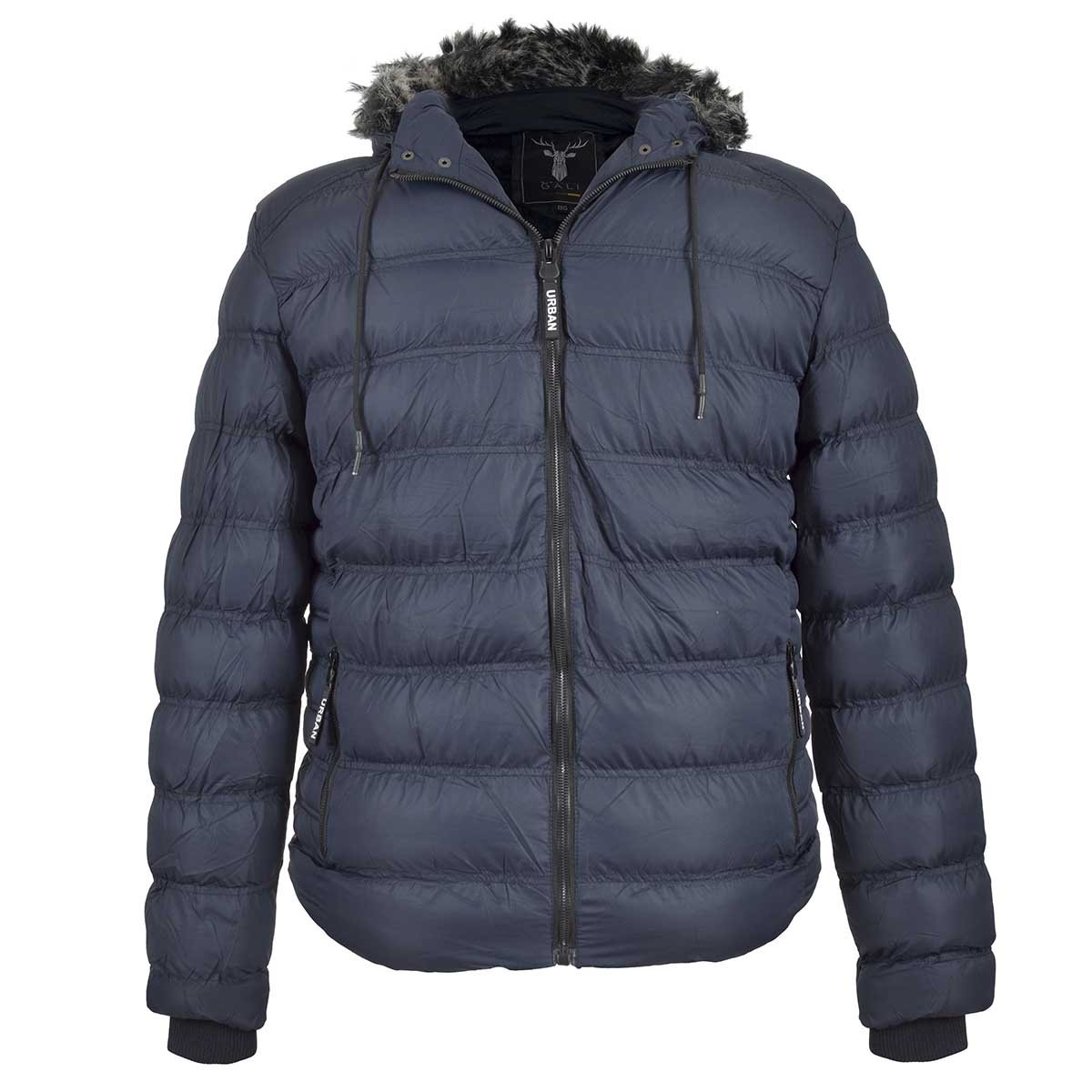 Chamarra Capitonada con Capucha para Caballero Giovanni Gali