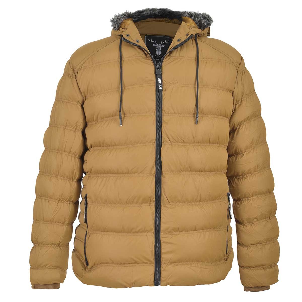 Chamarra Capitonada con Capucha para Caballero Giovanni Gali