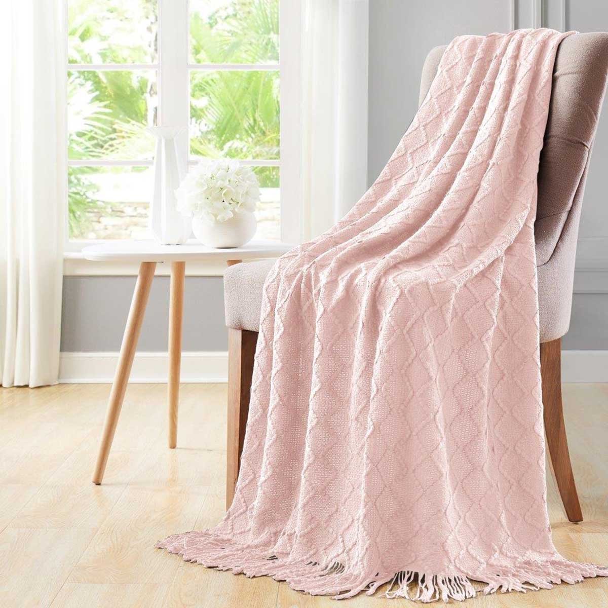 Frazada Rosa Home Nature