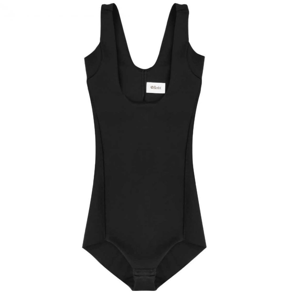 Body Faja Clean Cut Tulipan Negro Berlei