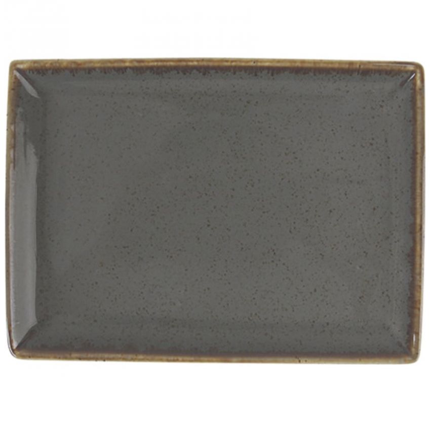 Plato Rectangular 18 X 13 Cms Seasons Beige Porland