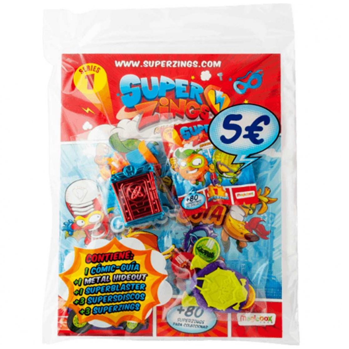 Pack de Inicio Superzings Serie 1 Bandai