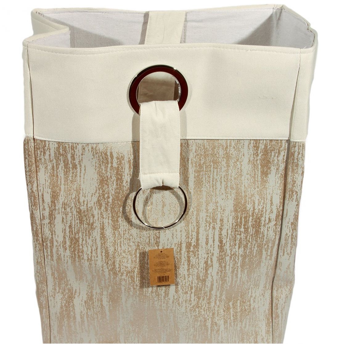 Home Nature Bolsa de Tela Dorado 61*40*30 Cm