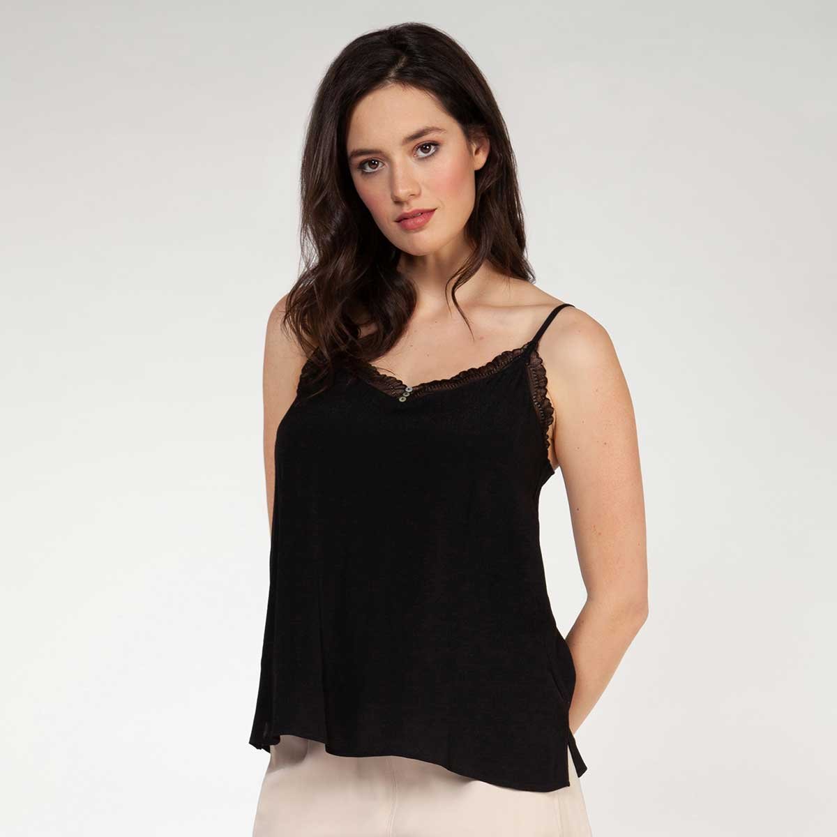 Top con Encaje Dex para Mujer