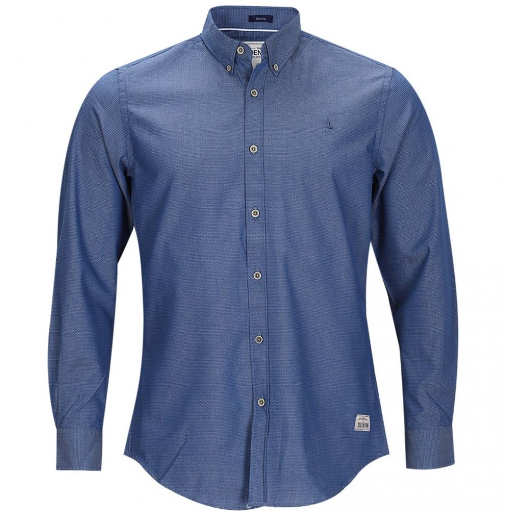 Camisa Azul Manga Larga para Caballero Marca Regatta Modelo Rms-4458