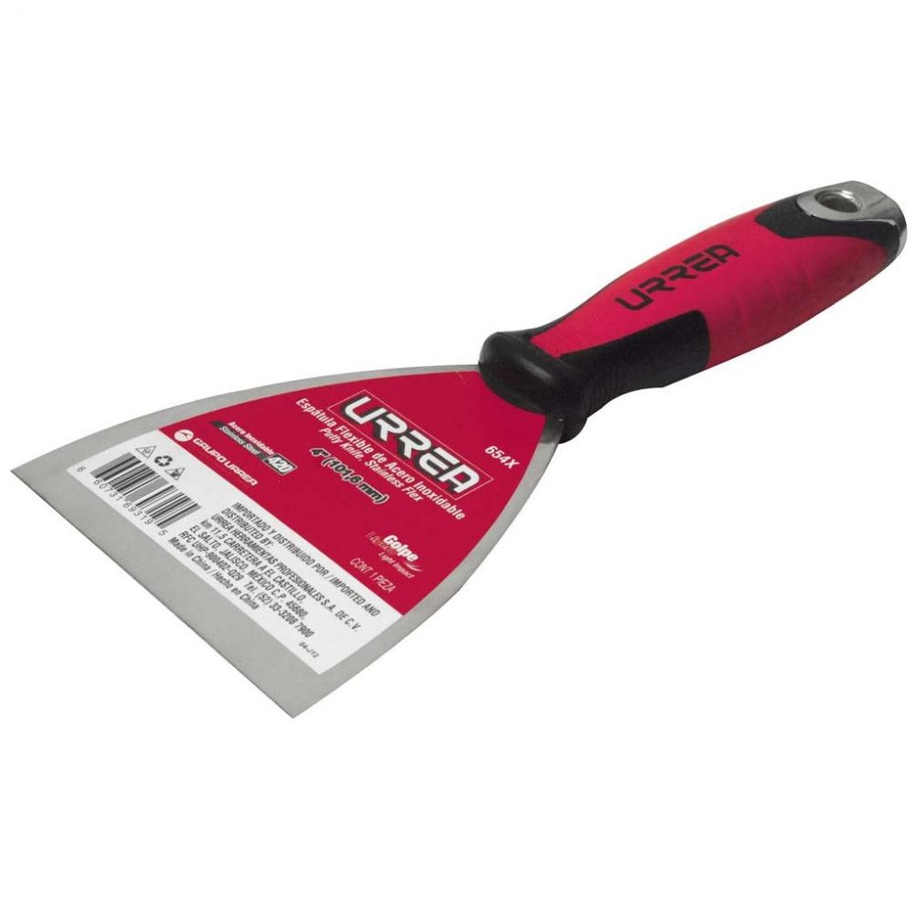 Espátula Flexible Acero Inoxidable 3" Urrea