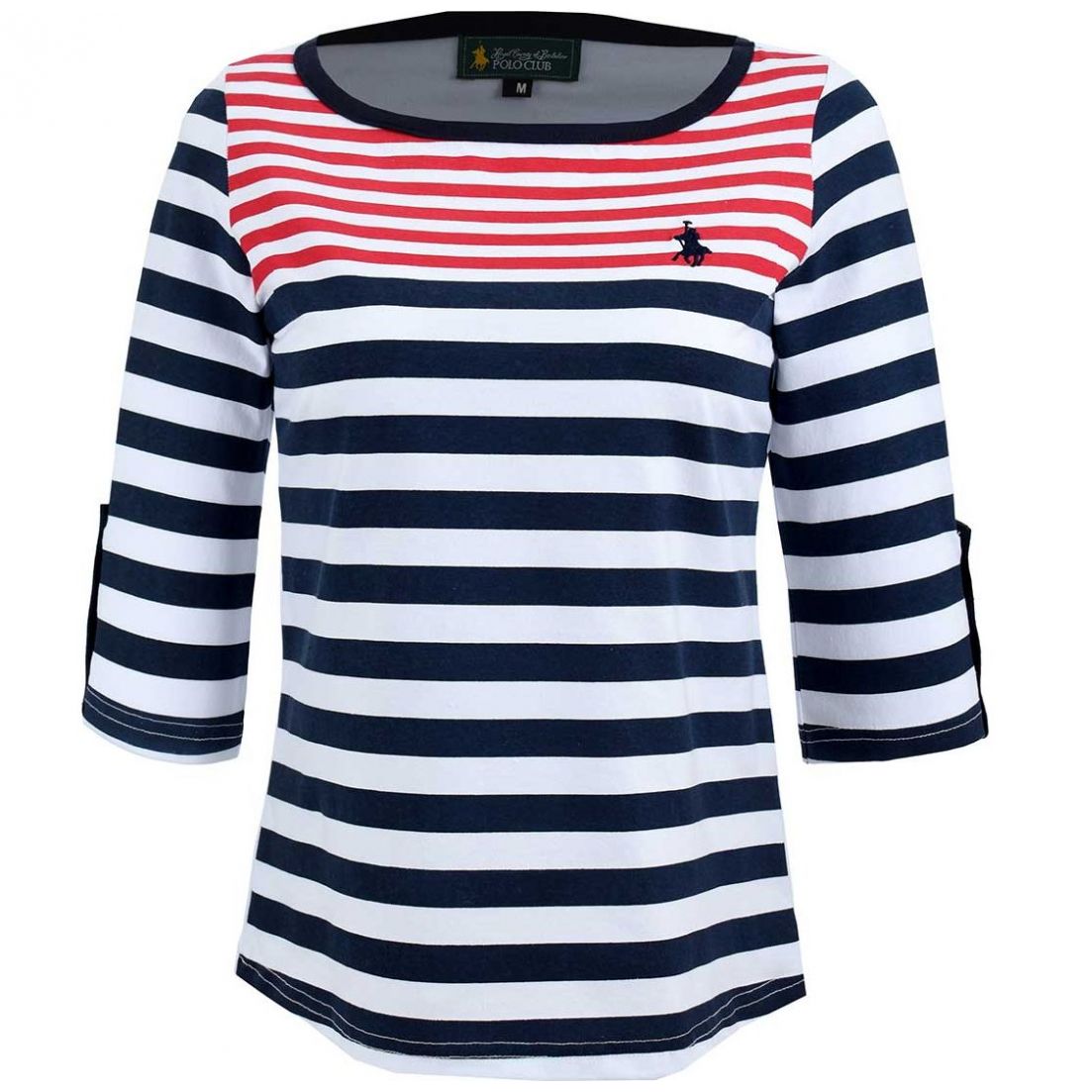 Playera Rayada Royal Polo Club para Dama