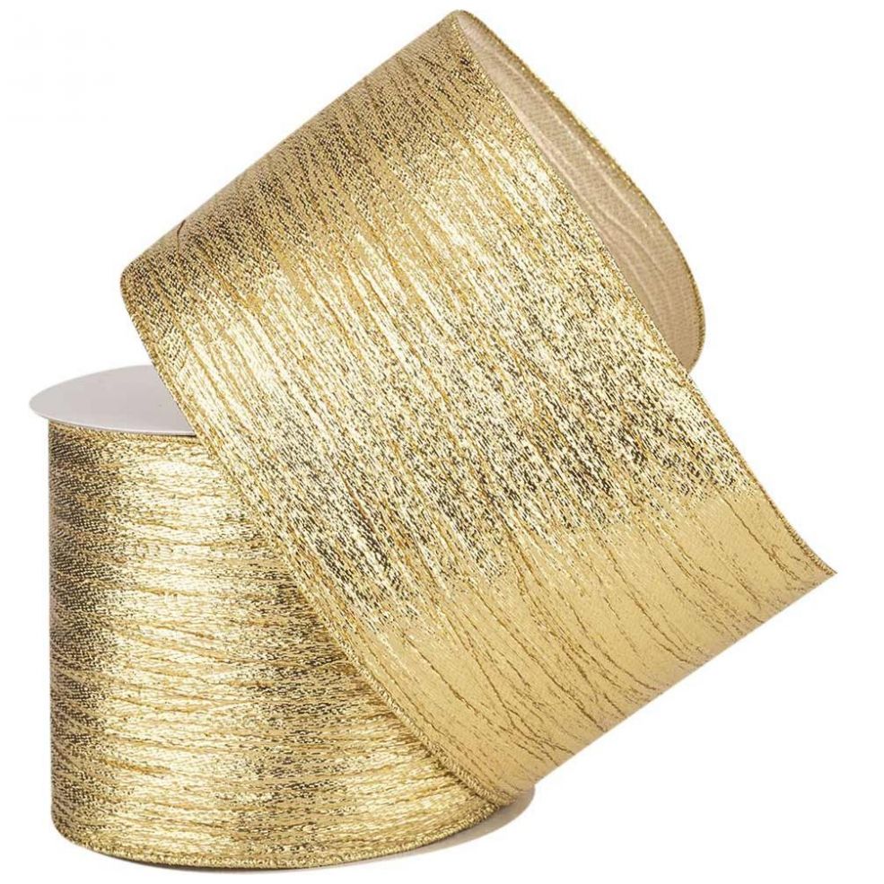Listón Oro Metalico 9 Metros de Largo