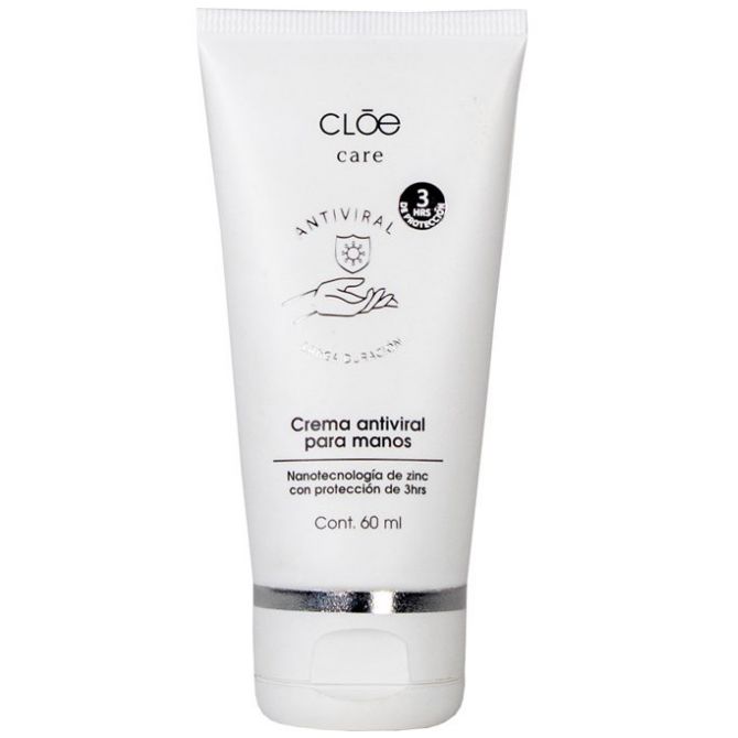 Crema Antiviral Cloe, Protección de 3 Horas 60 Ml