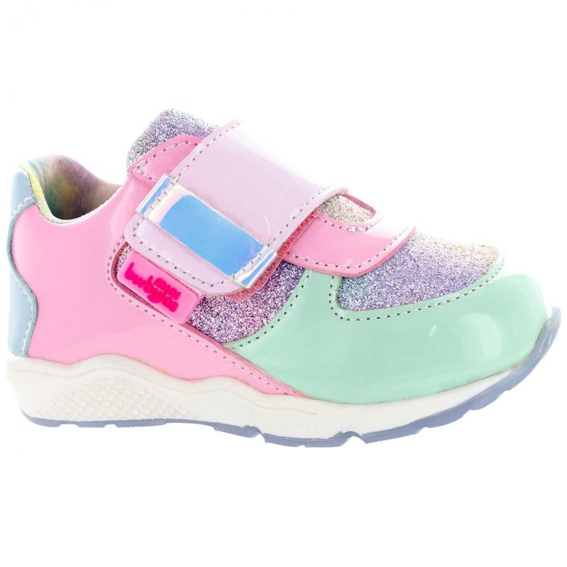 Tenis Bomba Niña con Velcro 13-17 Multicolor Mini Burbujas