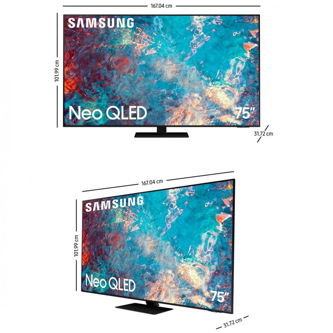 Pantalla Samsung 75" Qled 4K Smart Tv Qn75Qn85Aafxzx