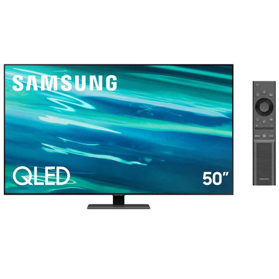 Pantalla Samsung 50" Qled 4K Qn50Q80Aafxzx