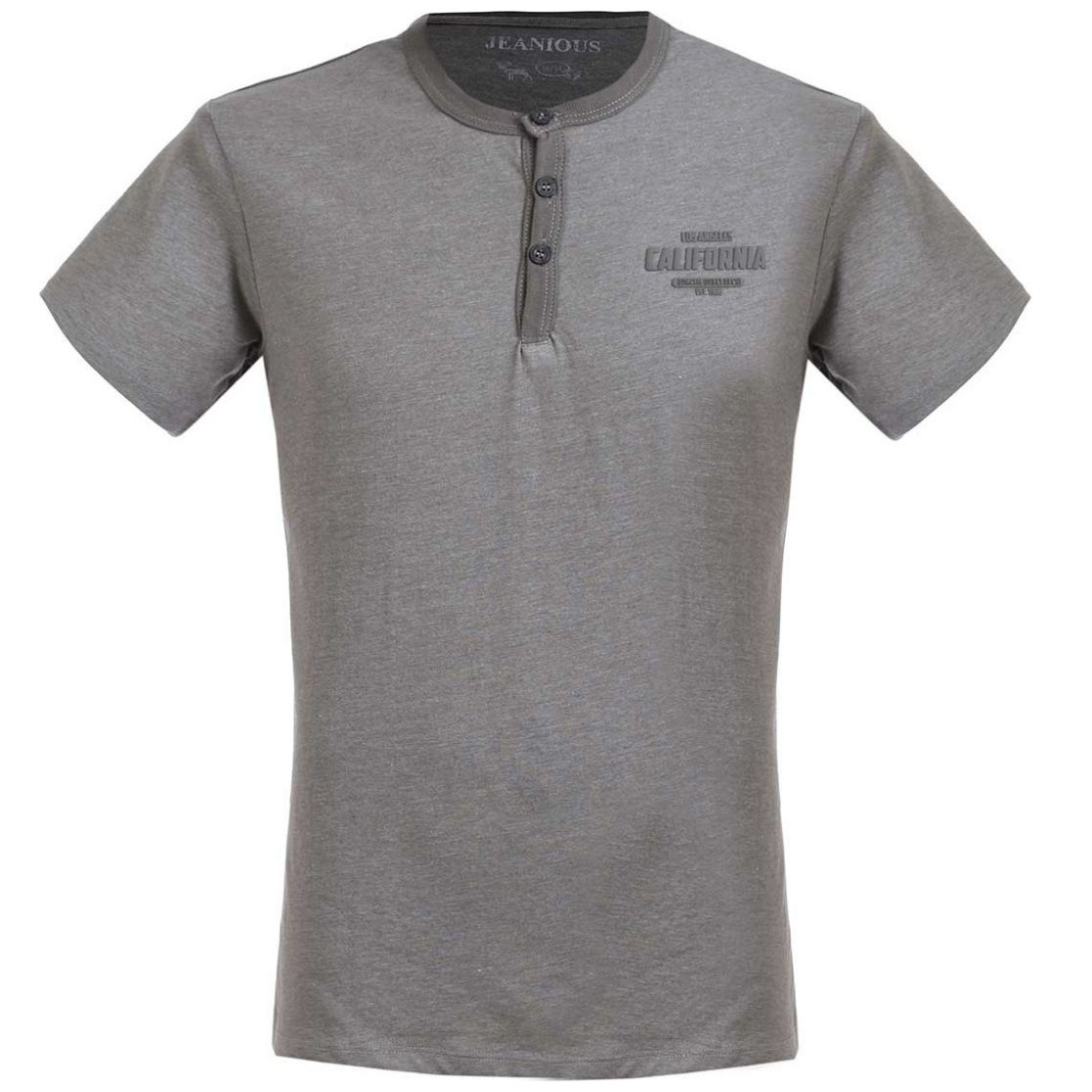 Playera Henley Jeanious B13B708 para Hombre