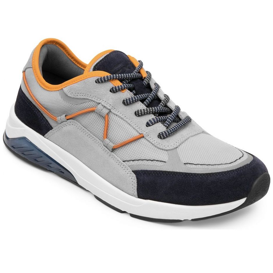 Tenis Sneaker Gris Flexi Modelo 407502G para Hombre