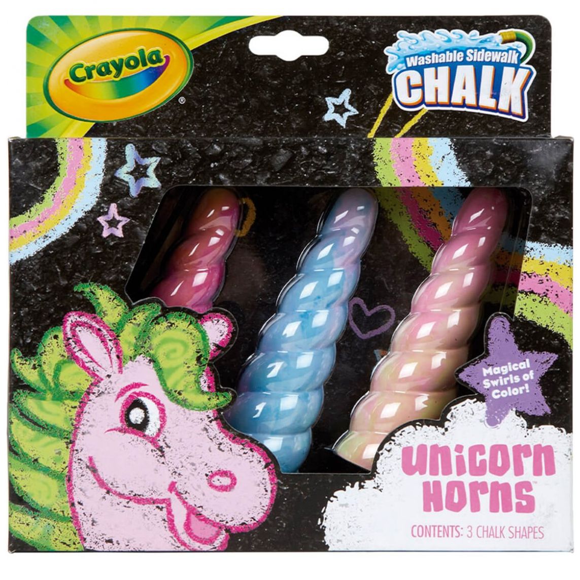 3Ct Gises Unicornio Crayola