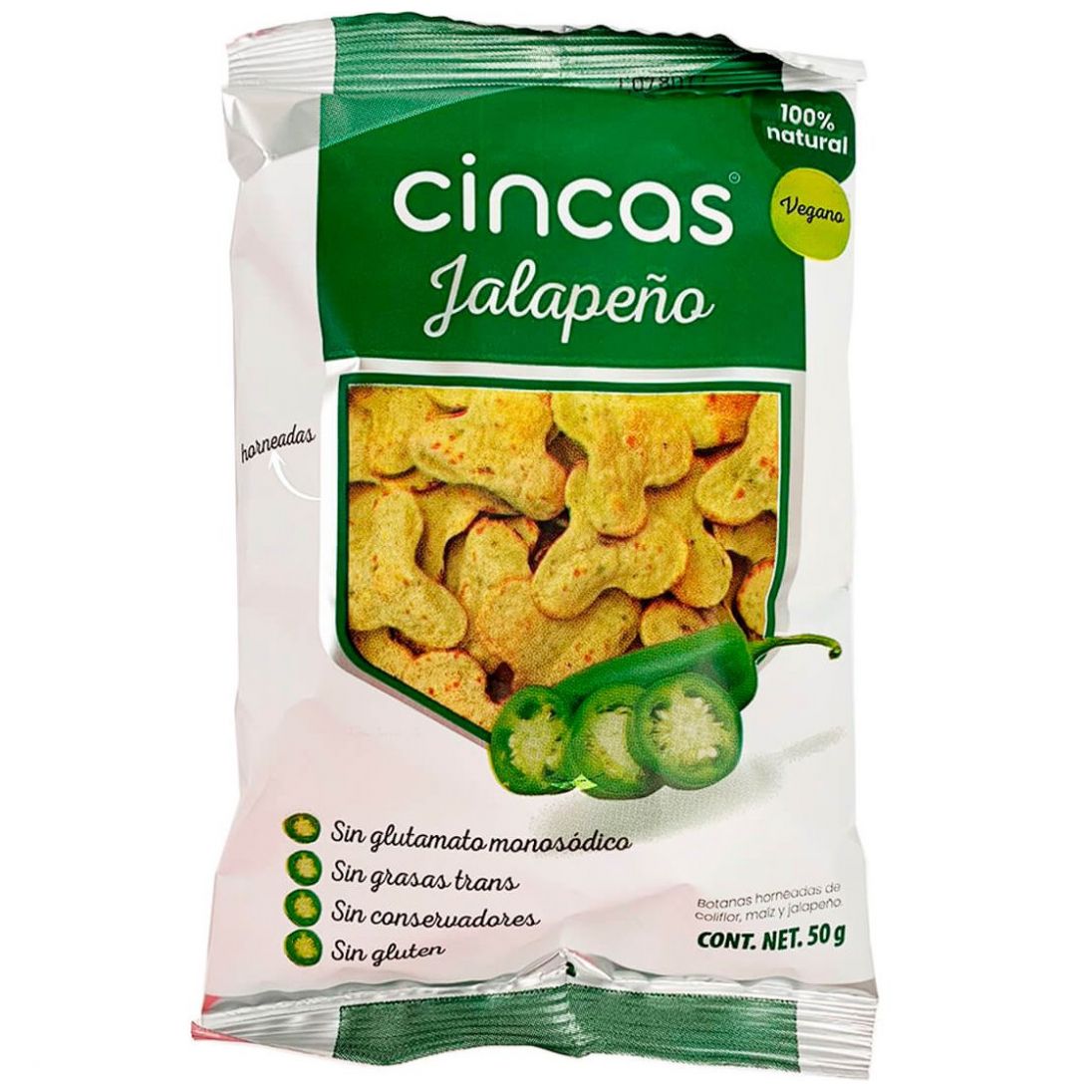 Cincas Jalapeño 50Gr Cinca