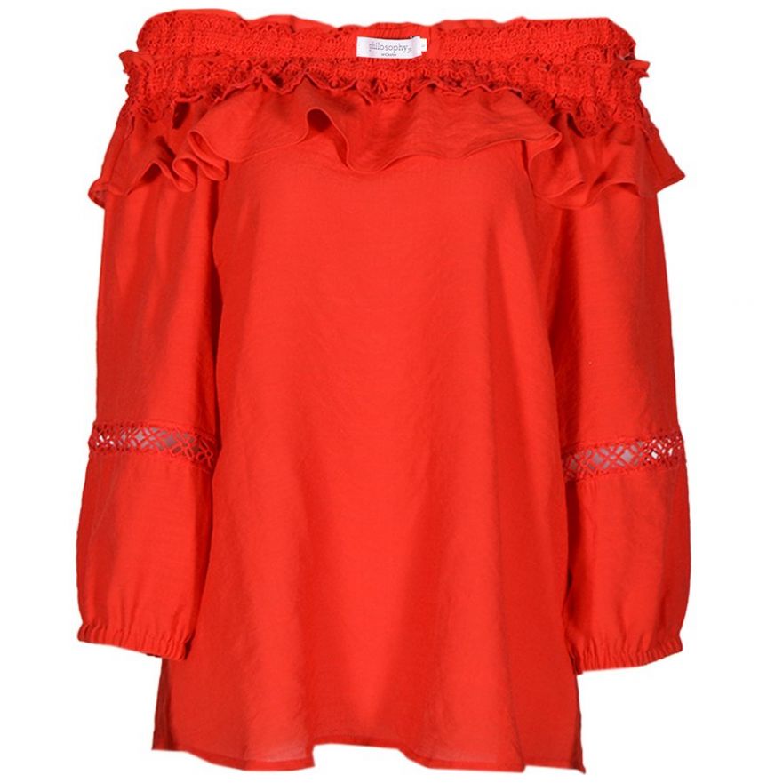 Blusa con Olan Philosophy Woman para Mujer