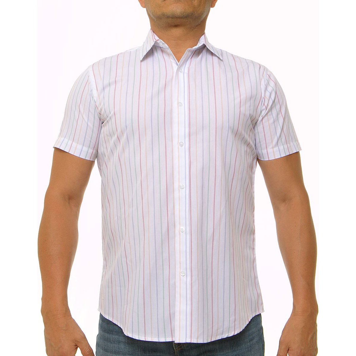 Camisa Casual para Hombre Manga Corta Kenneth Colo