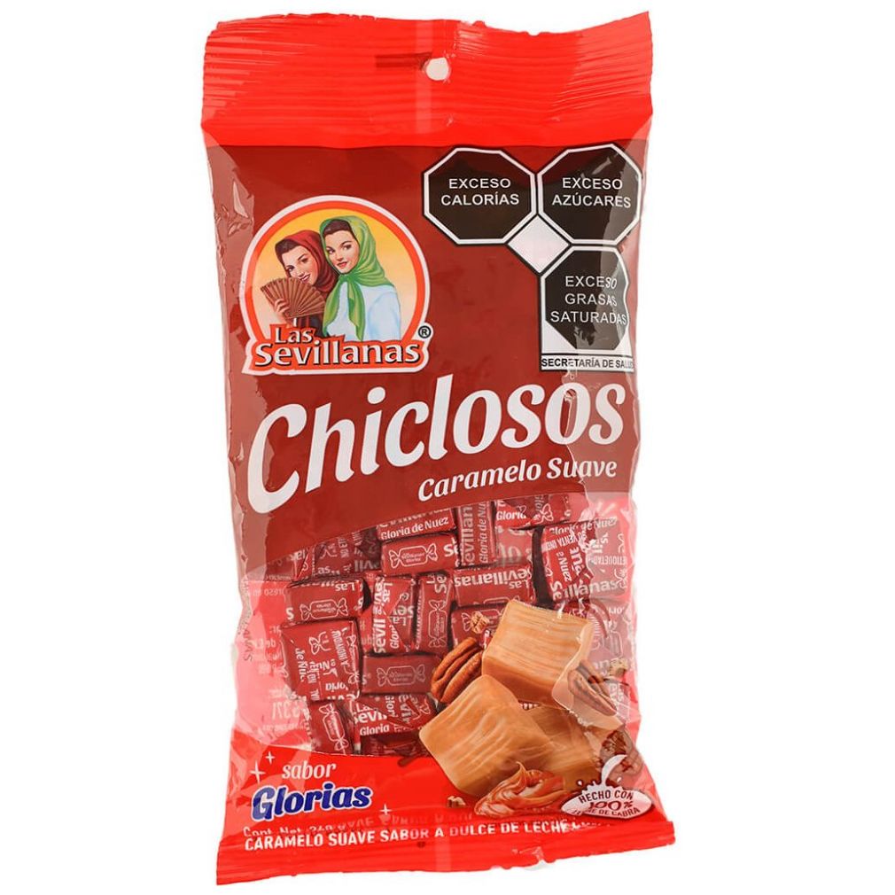 Chiclosos Caramelo Suave Nuez las Glorias