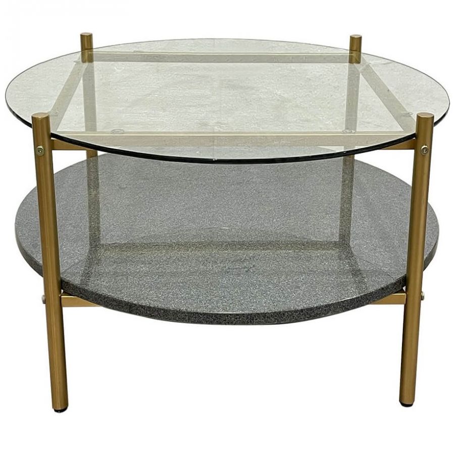 Mesa de Centro Glass Vintage Home