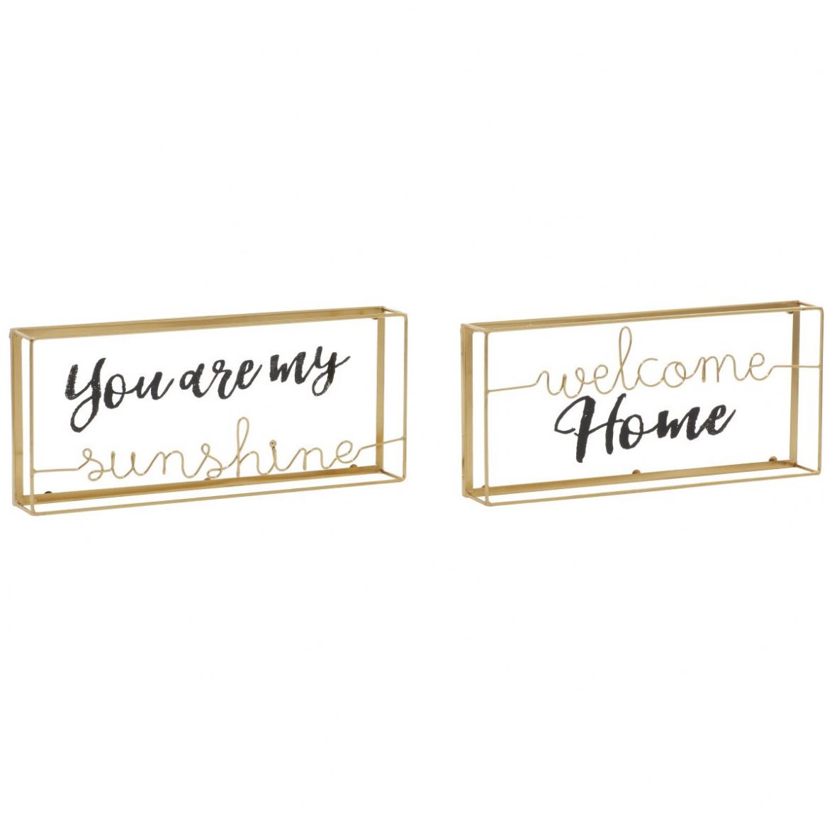 Letrero Welcome Sunshine 13Cm Uma