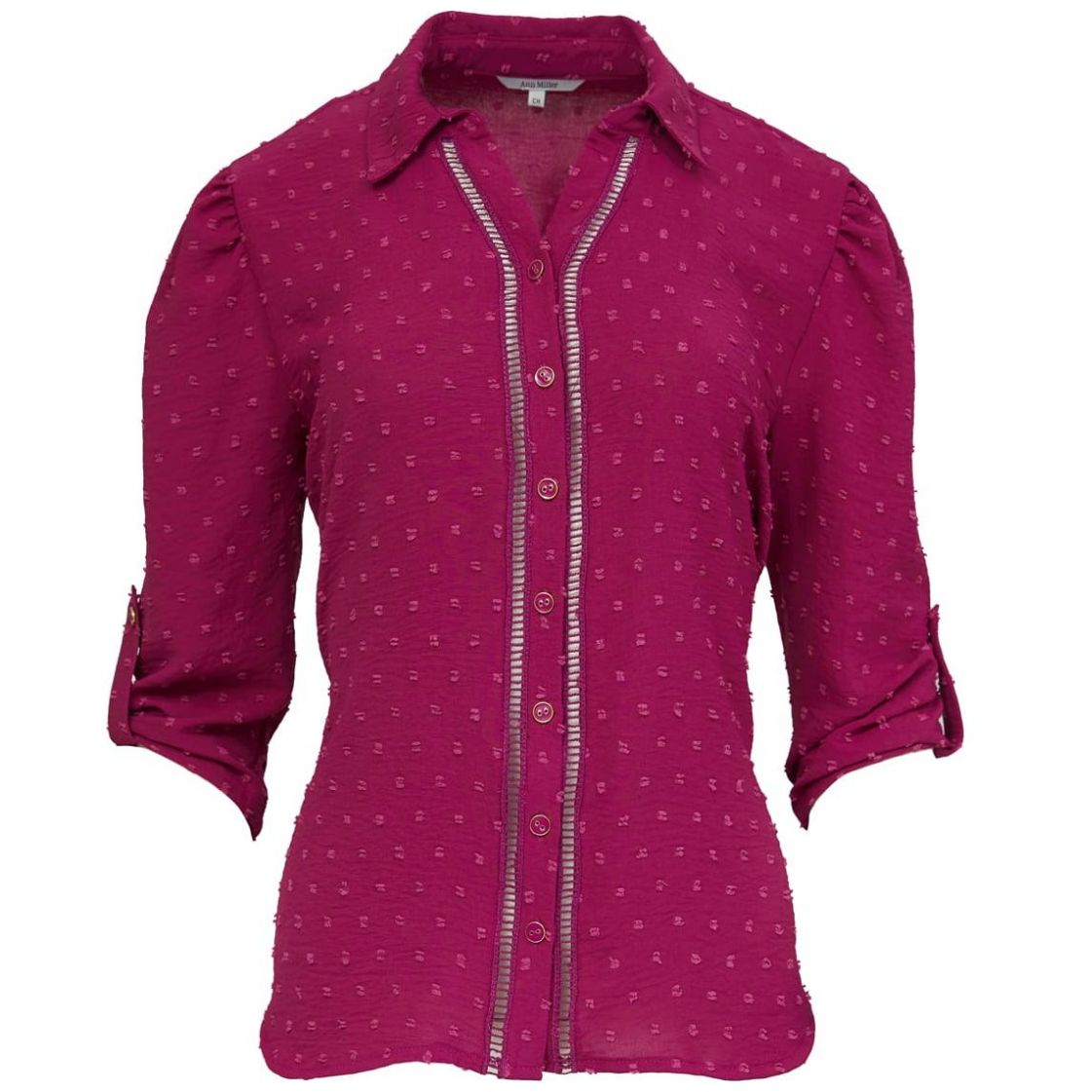 Blusa con Botones Ann Miller para Mujer