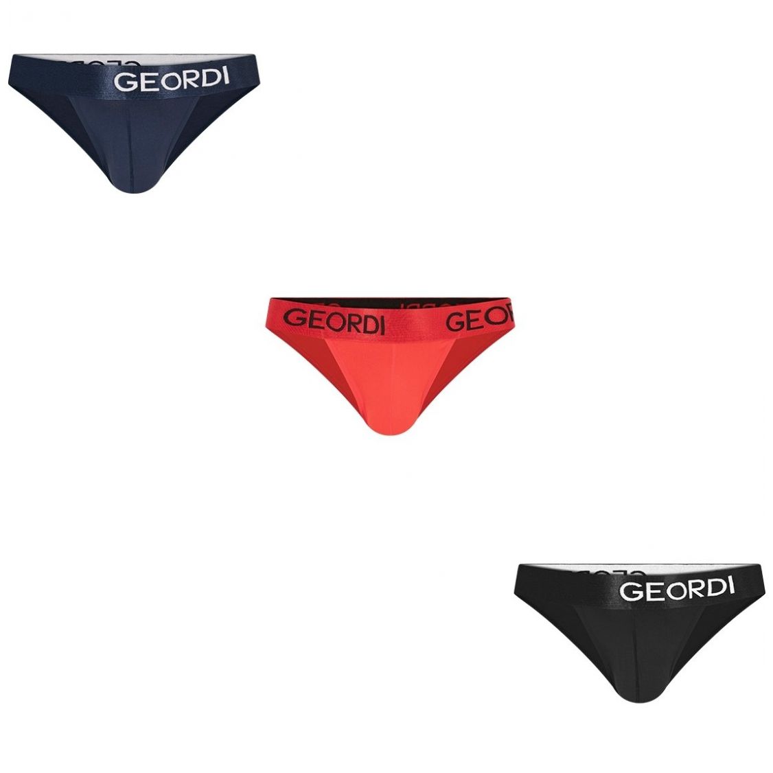 3Pack Tanga Geordi para Hombre