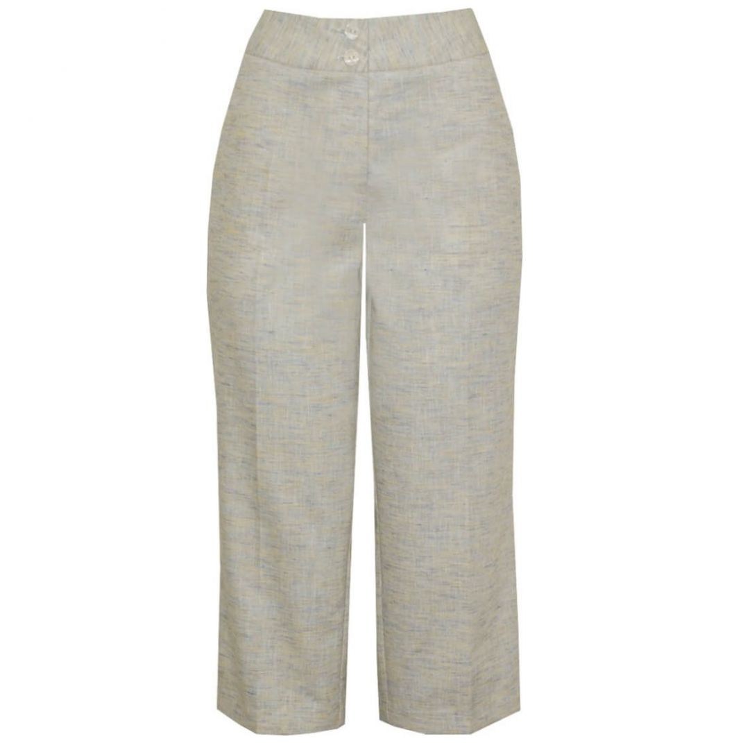 Capri para Mujer Beige de Lino Connie Klein