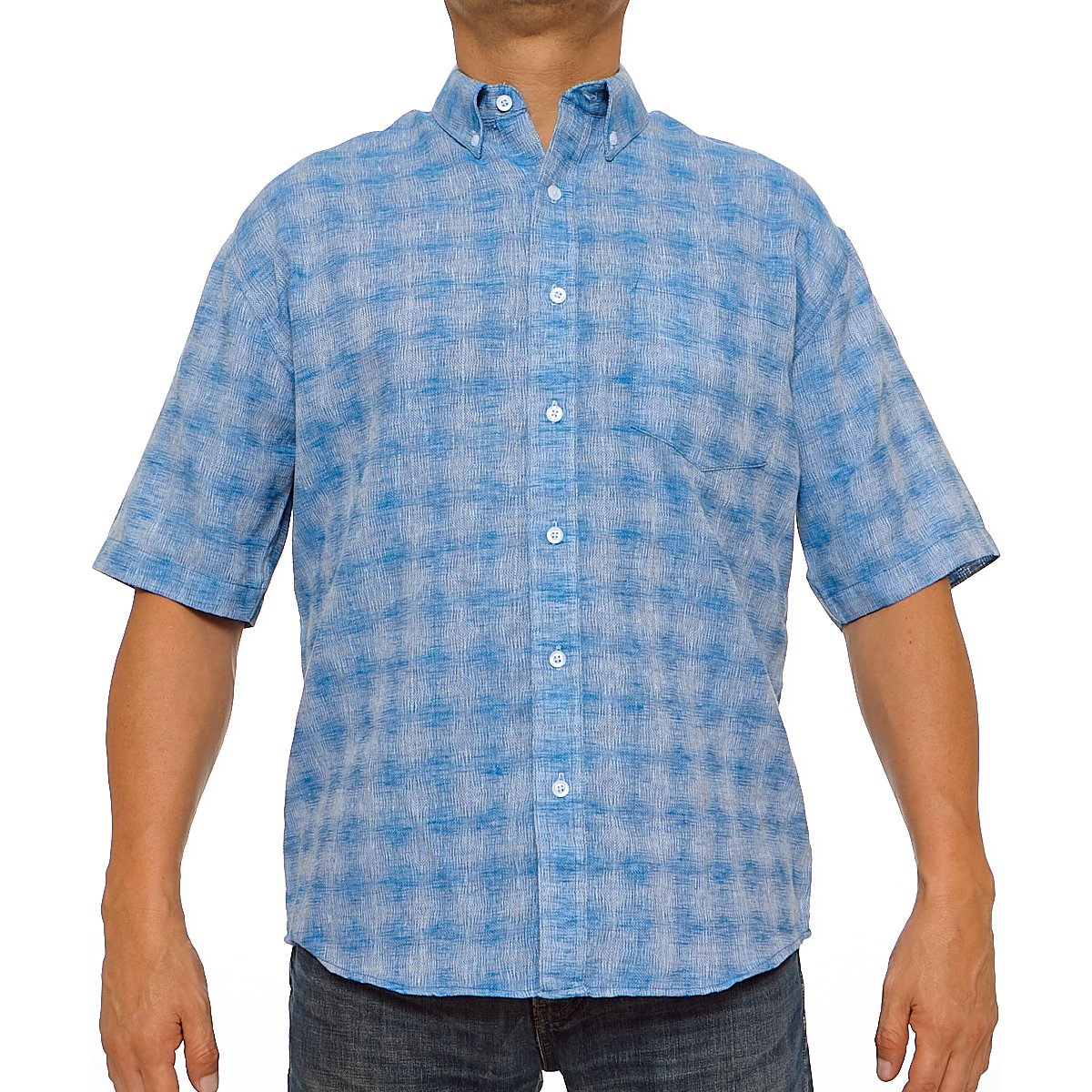 Camisa Casual para Hombre Manga Corta Cavalatti