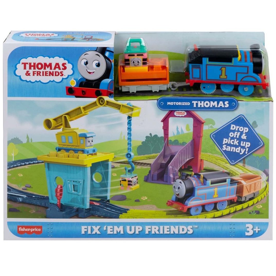 Thomas & Friends Trackmaster Playset Carly y Sandy