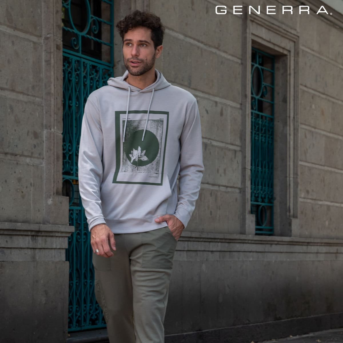 Sudadera Manga Larga Generra para Hombre