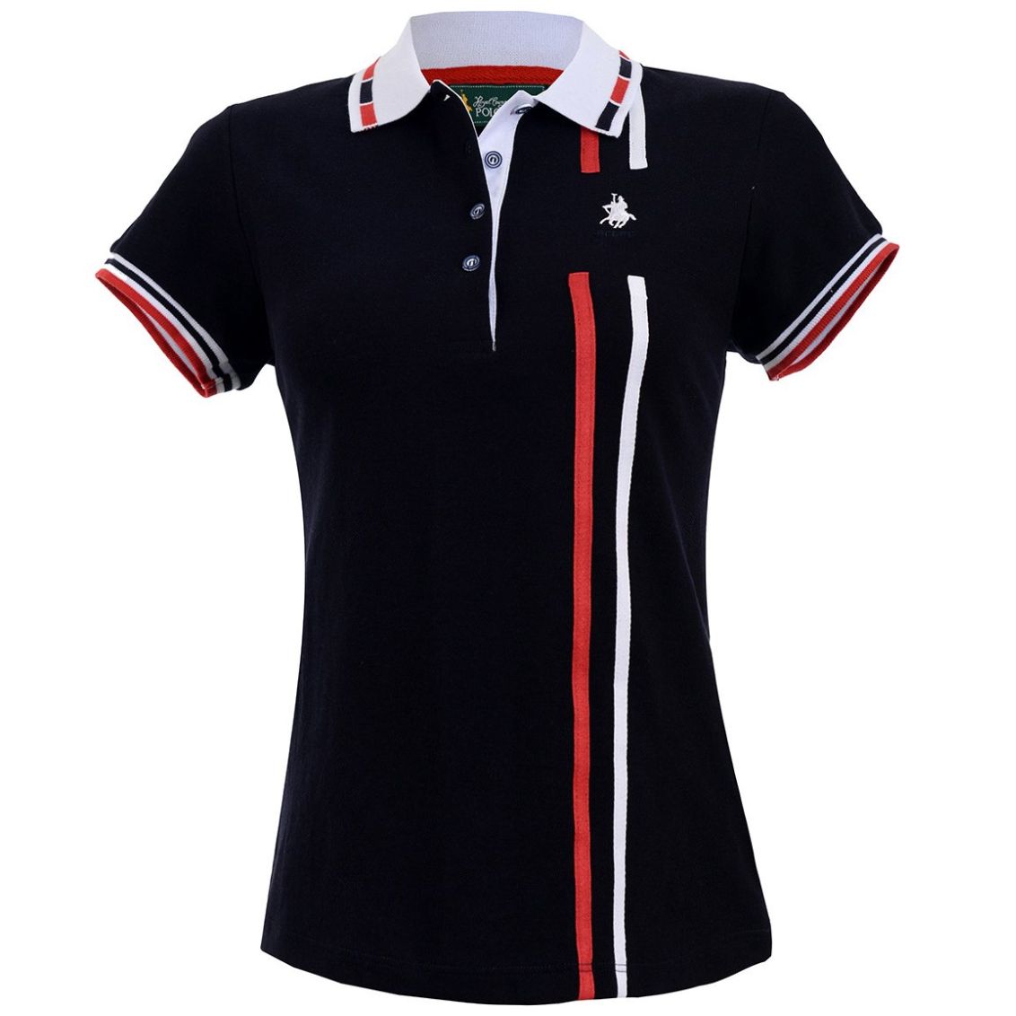 Playera con Franjas Royal Polo Club para Mujer