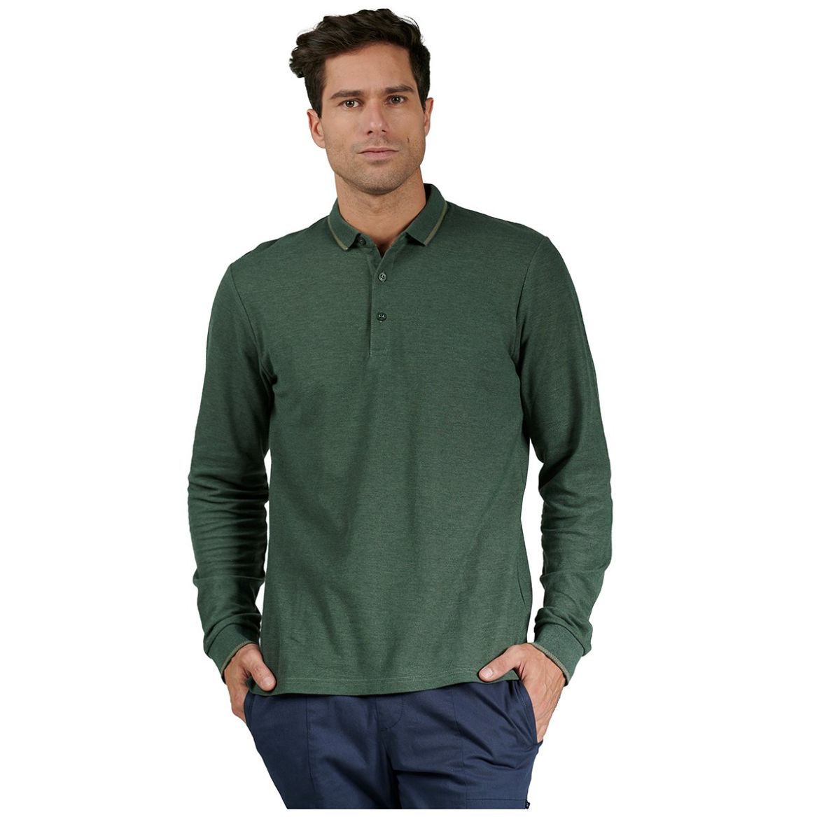 Playera Manga Larga Generra para Hombre