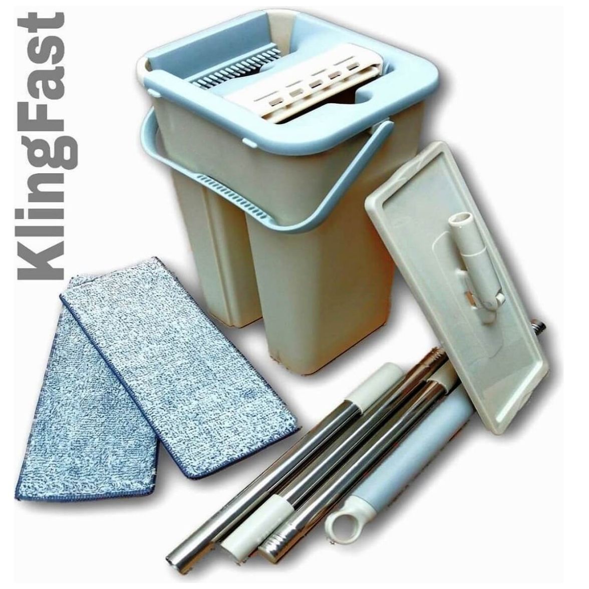 Cleaning Mop Klingfast Beige