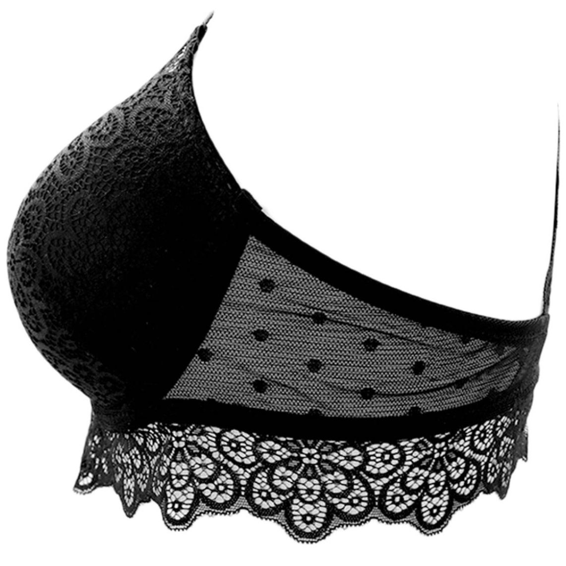 Brasier Copa Preformada con Encaje Couture