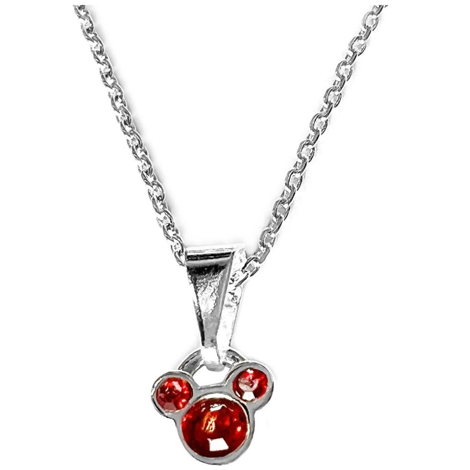 Collar Mickey Mouse Rainbow Rojo Disney