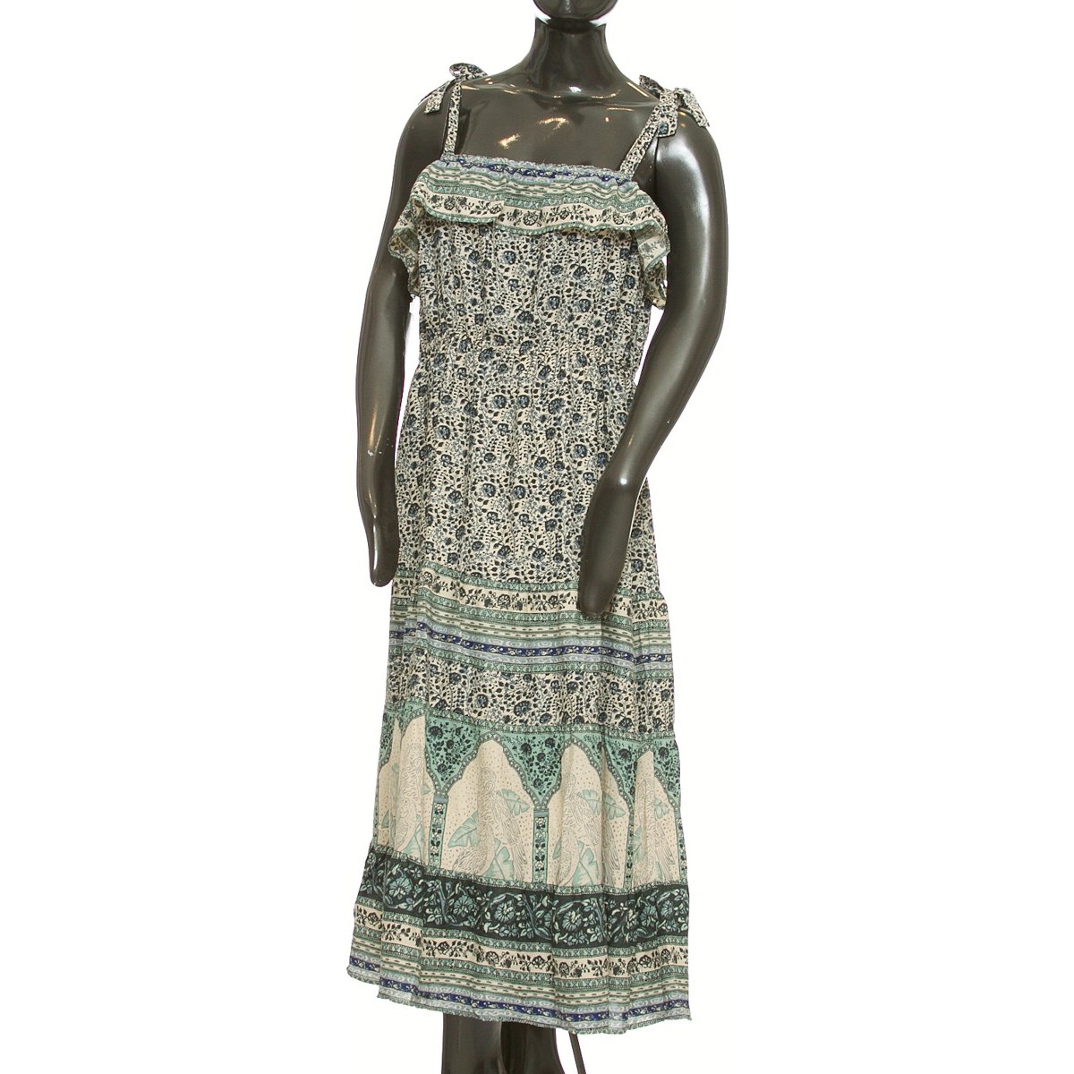 Vestido Maxi Escote Talla Plus para Dama Dex Plus