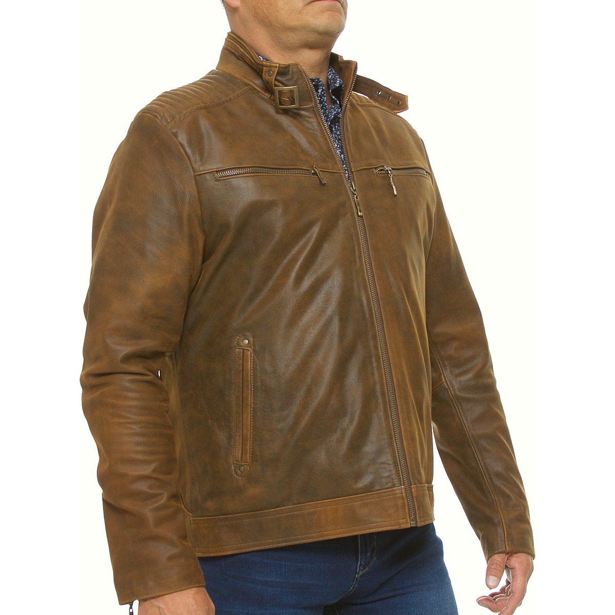 Chamarra Piel para Hombre Michel Domit