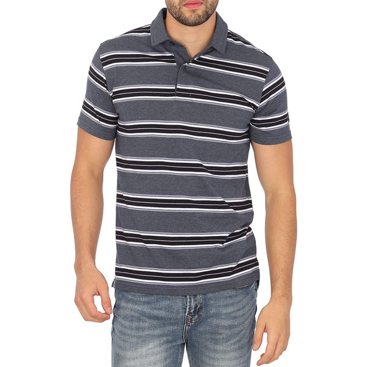 Playera Casual Corte Recto Fukka para Hombre