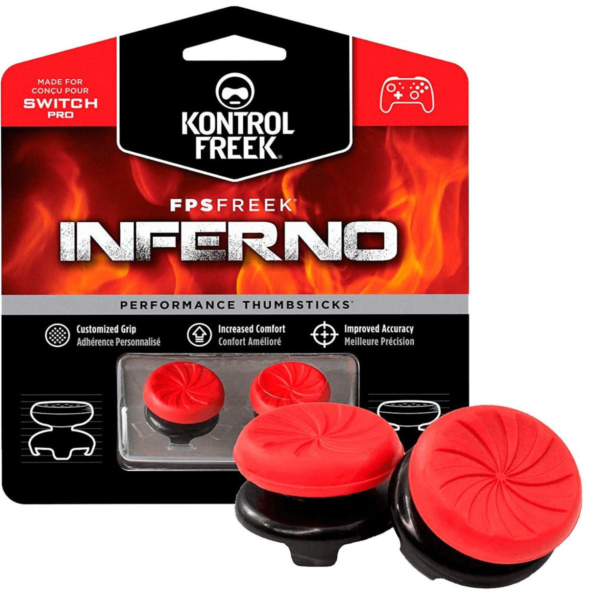 Nintendo Switch Fps Freek Inferno Red