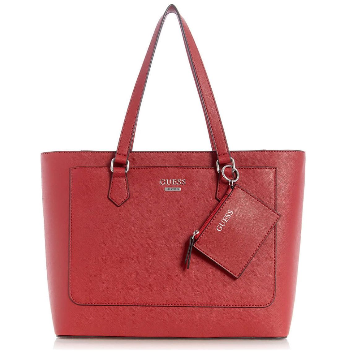 Bolsa Tote Rojo Obscuro Guess Factory
