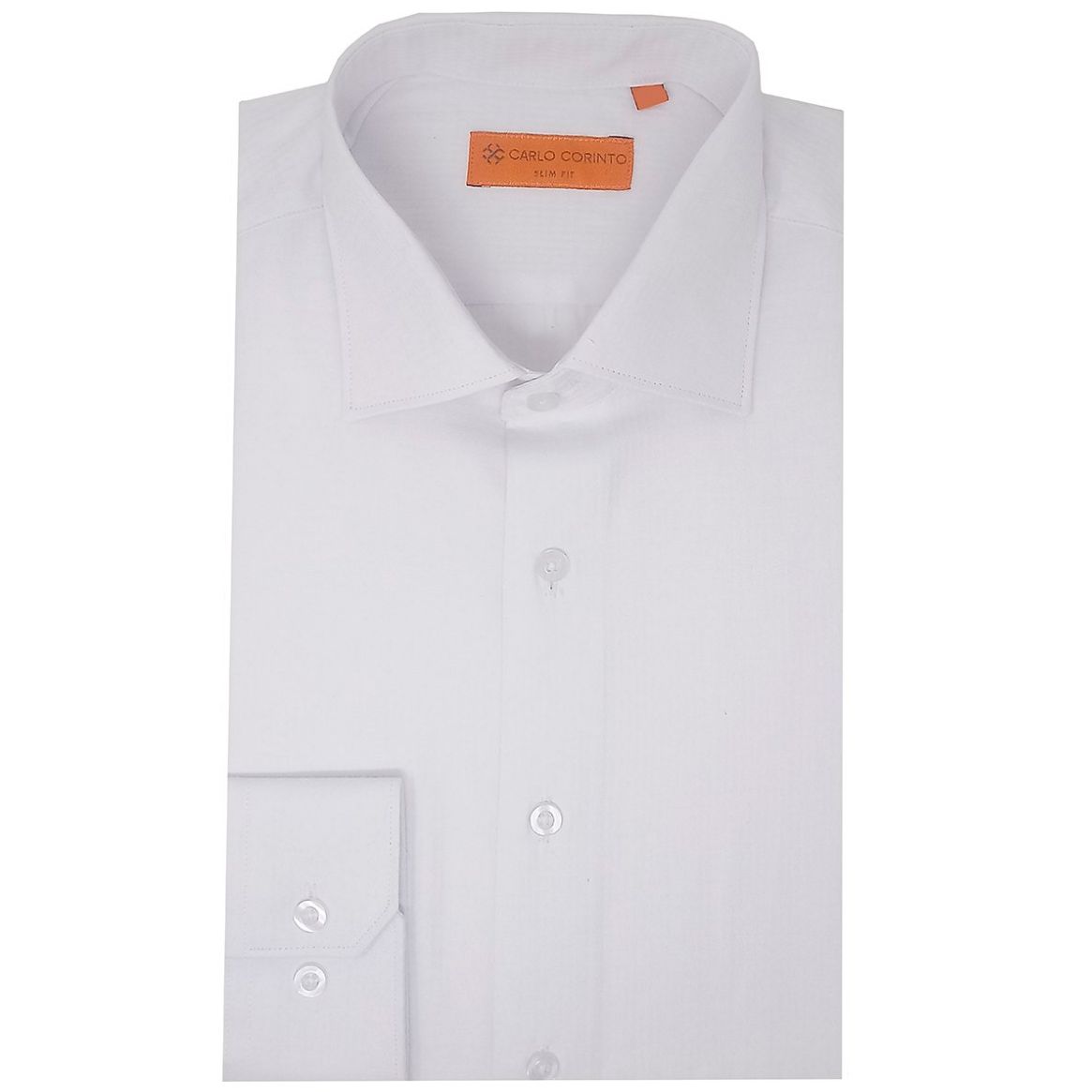 Camisa Formal Corte Slim Fit Carlo Corinto para Hombre