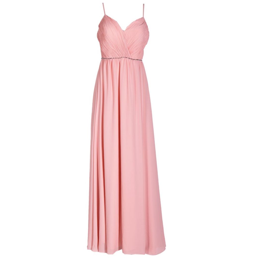 Vestido Largo Escote Corazón con Aplicación de Chelsea Philosophy Jr Nights