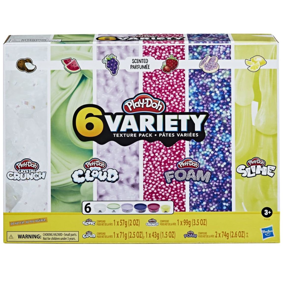 Play Doh Texture Variety Pack Scented