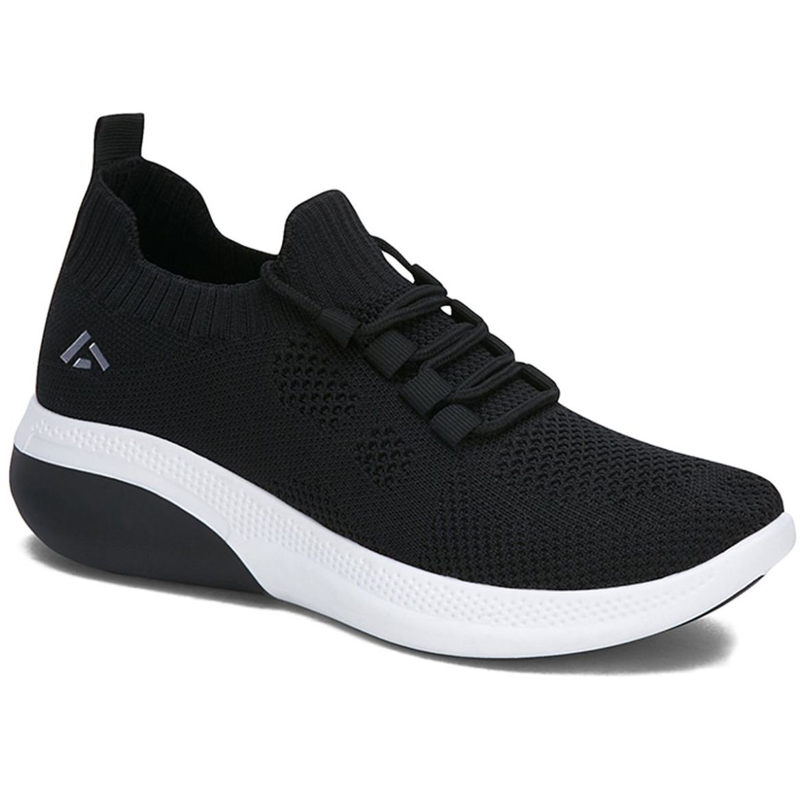 Tenis Deportivo C Ajuste Y Agujeta Negro Andrea