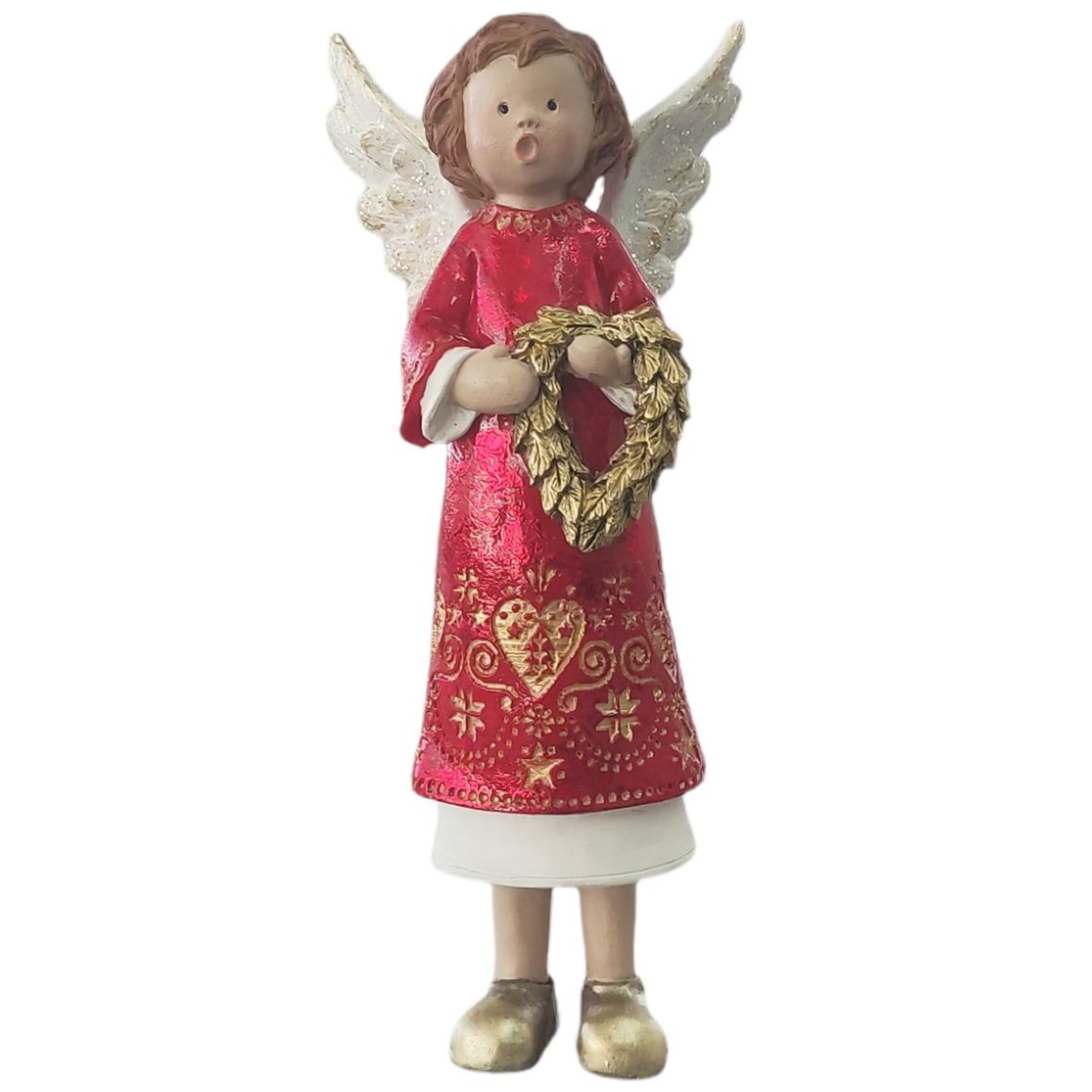 Ángel de Resina Running Decora