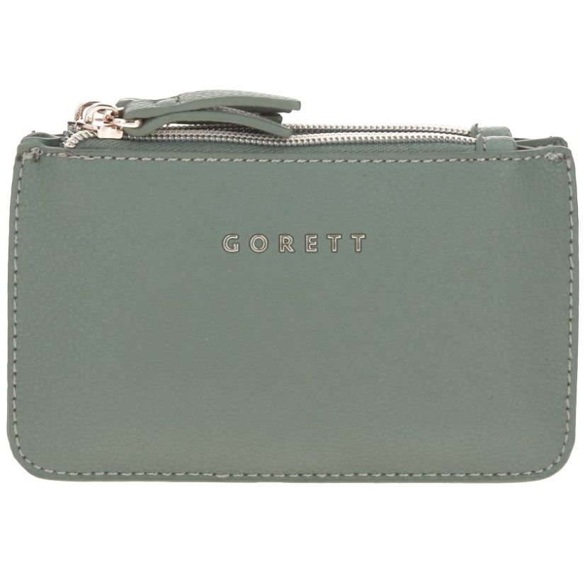 Cartera para Dama Gorett Wallet Color Verde Modelo Gf22108-G